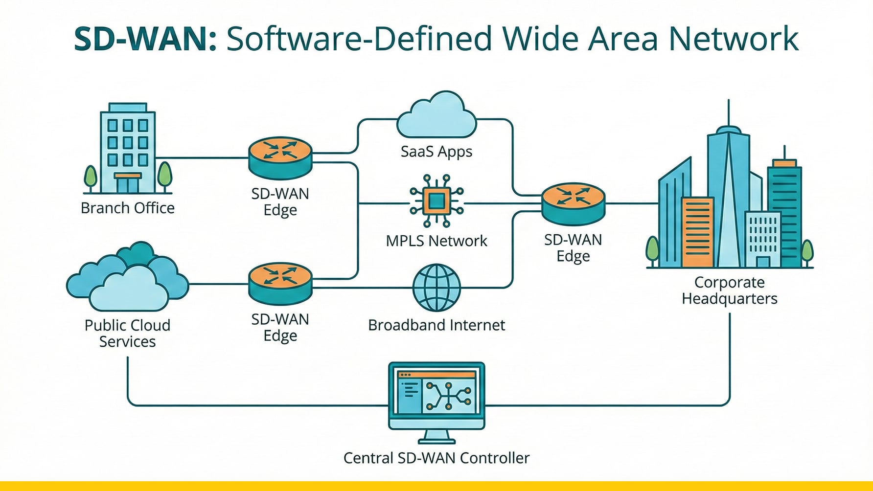 SD WAN คืออะไร ใช้ทำอะไรได้บ้าง และเหมาะกับองค์กรแบบไหน – QuickServ
